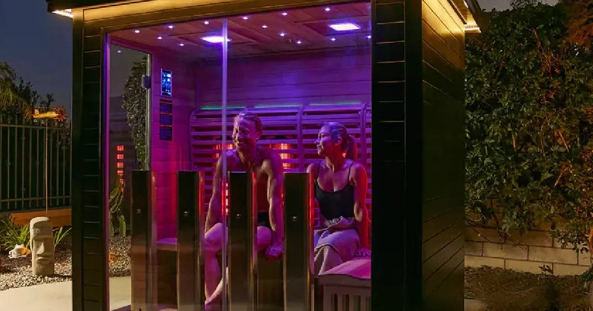 Intimité et bien-être: Expérience de sauna infrarouge à 2 places - Sun Stream Saunas